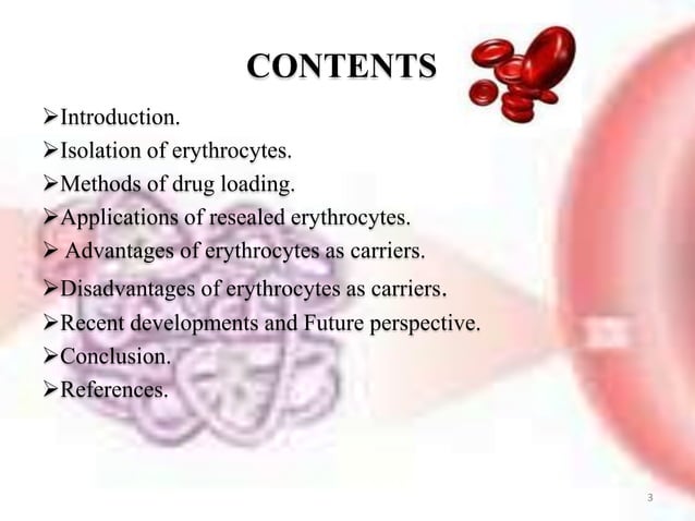 Resealed erythrocytes | PPTX