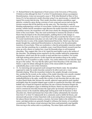 report on indian chocolate industry — Document Transcript | DOCX