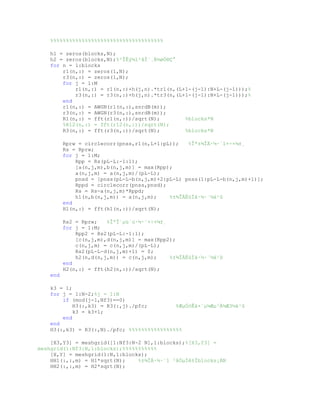 matlab code for channel estimation for ofdm | DOCX
