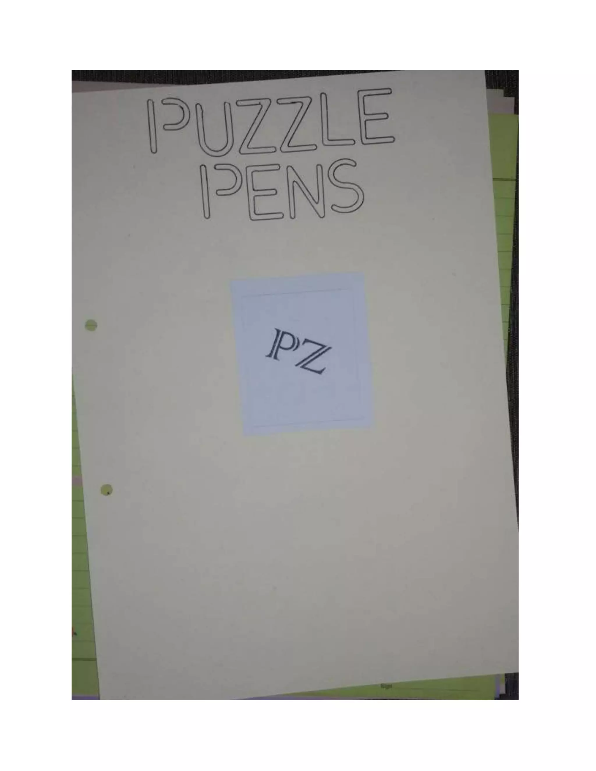 Marketing Project on Pen | DOCX