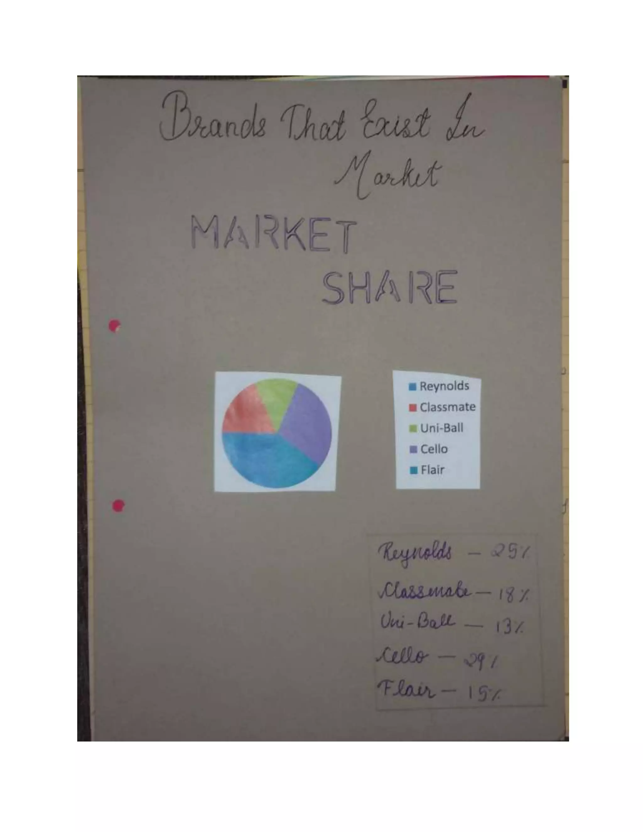 Marketing Project on Pen | DOCX