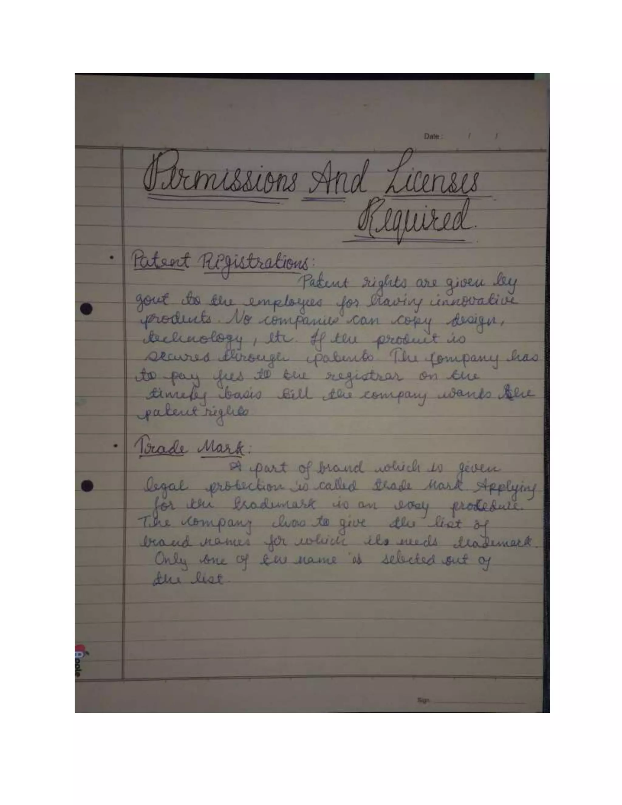 Marketing Project on Pen | DOCX