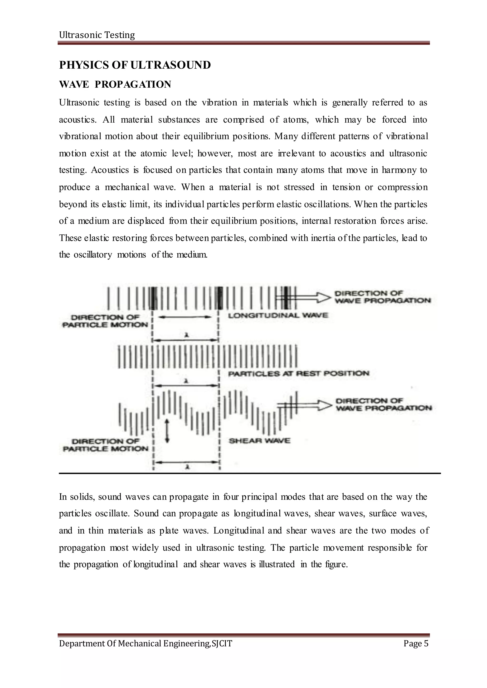 ULTRASONIC TESTING REPORT | DOCX