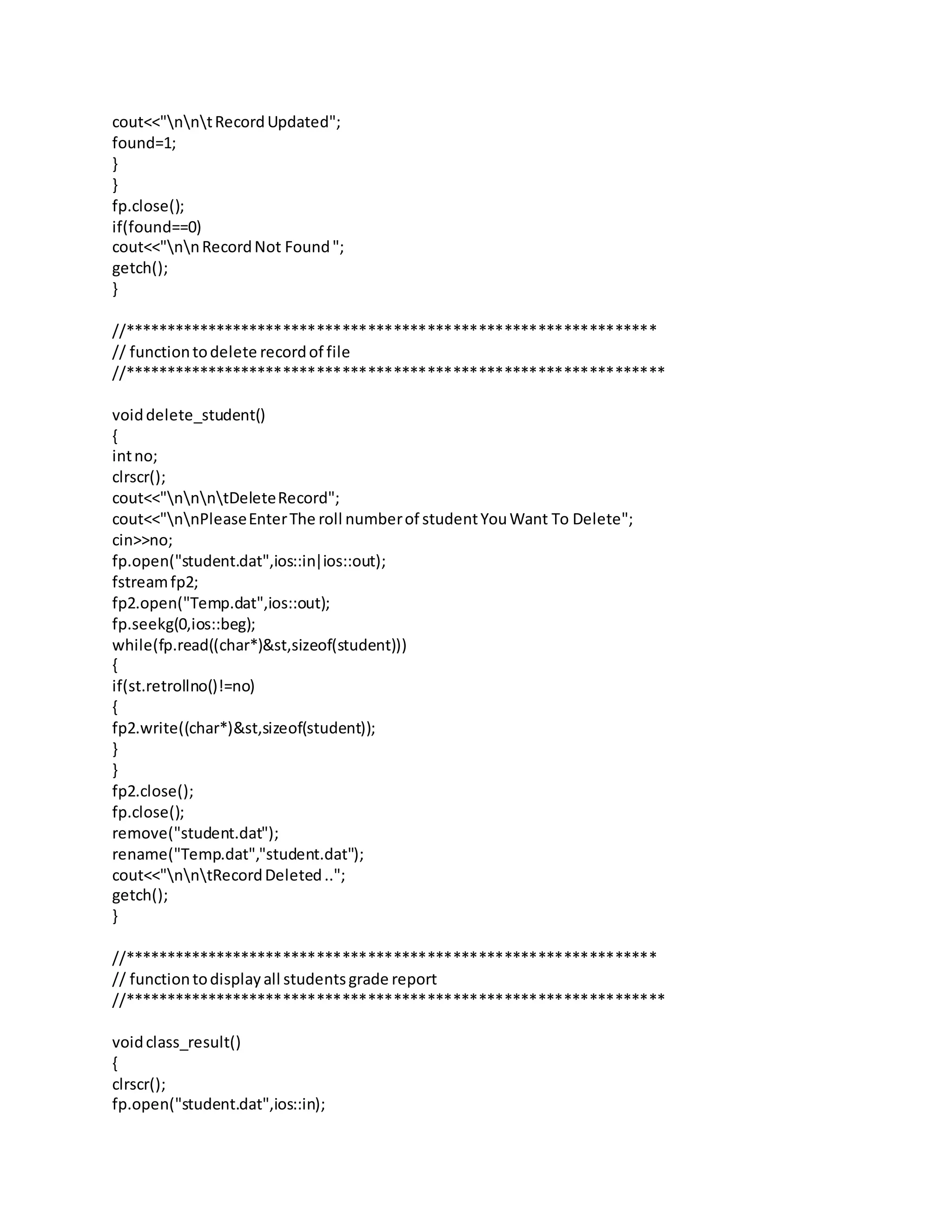 Computer Science C Project Class Xii Pdf