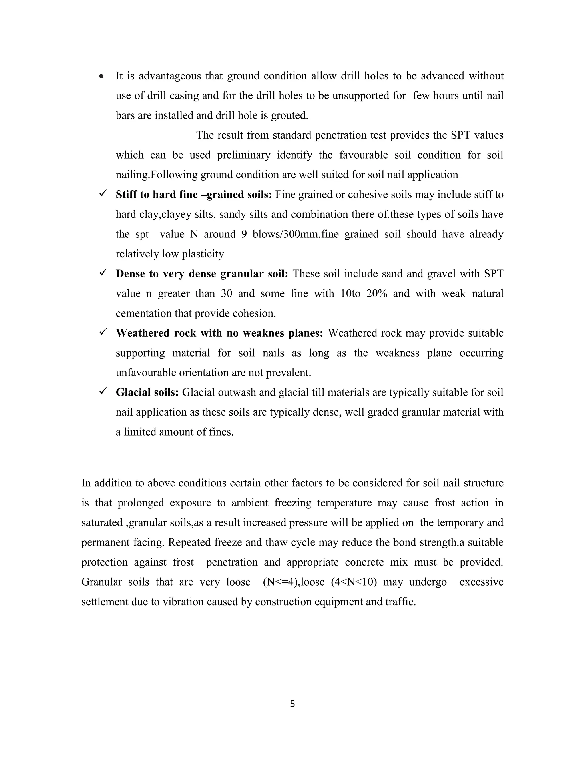 soil nailing seminar report | PDF