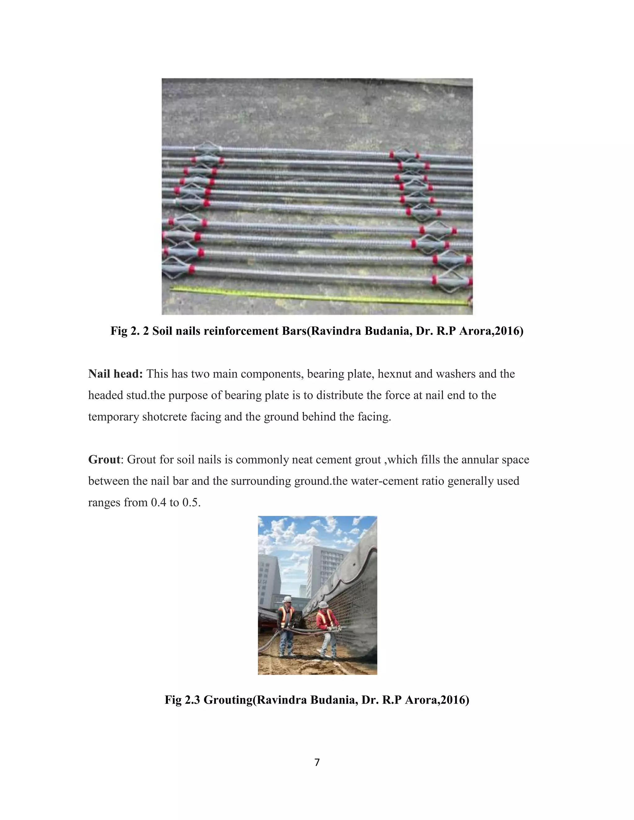 soil nailing seminar report | PDF