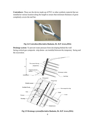 soil nailing seminar report | PDF