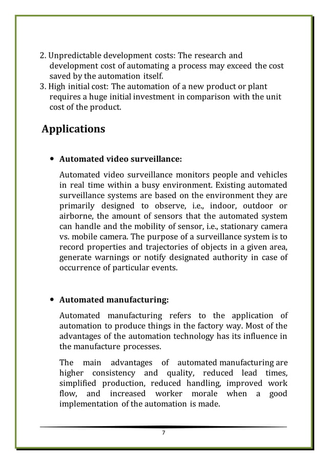 Training Report on PLC SCADA and AUTOMATION | DOCX