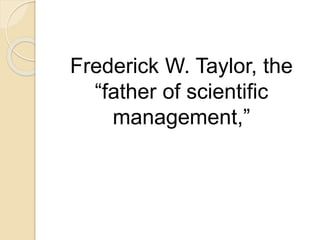 taylor theory | PPTX