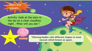 Stars and Planets presentation for grade 4 | PPTX