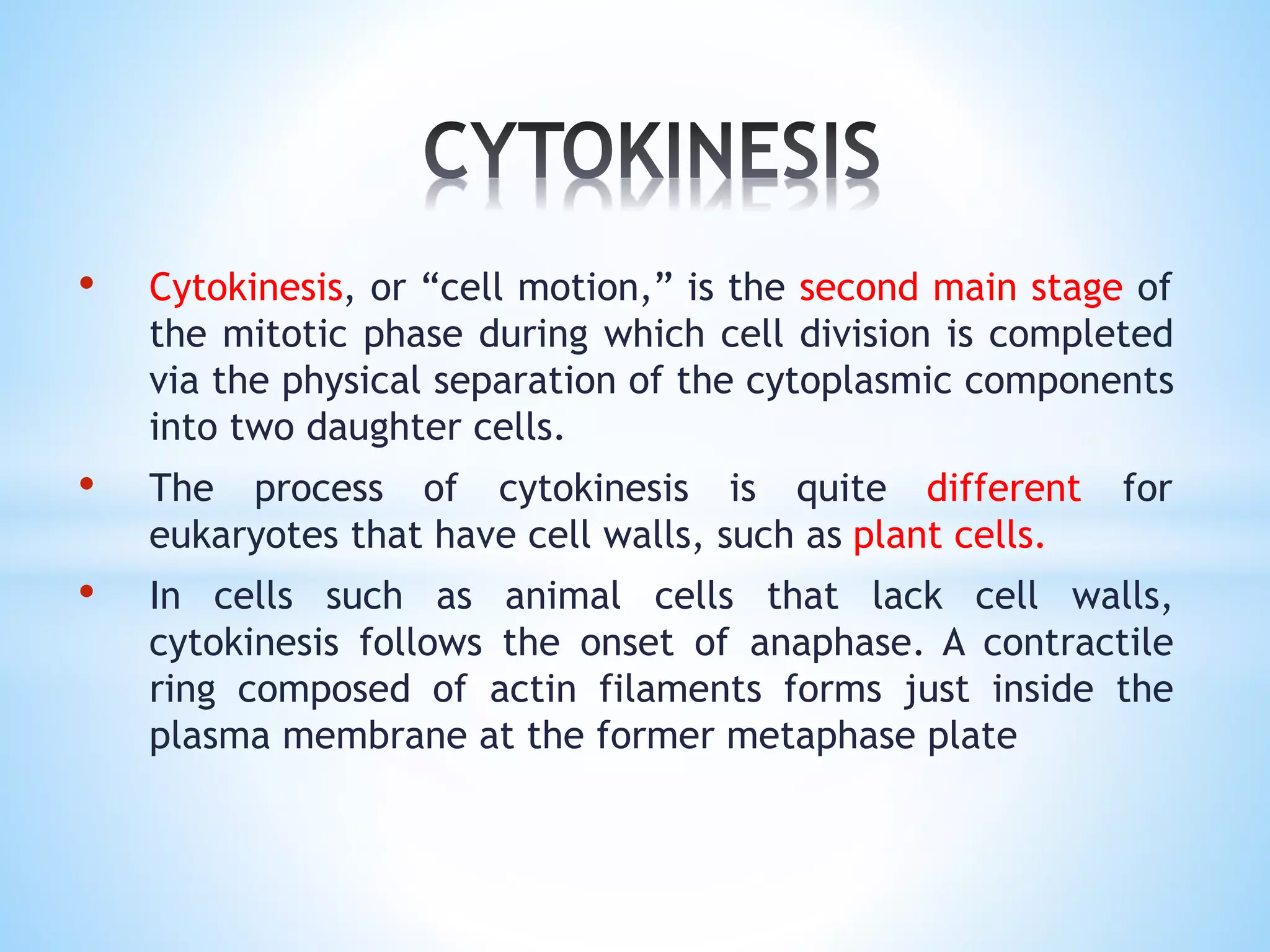 The Eukaryotic Cell Cycle ppt | PPTX