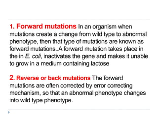 mutations | PPT