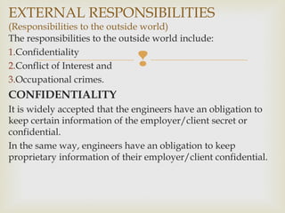 Engineering Ethics - Rights of engineers | PPT