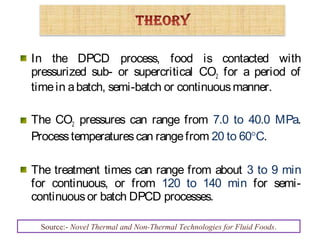 Dense phase carbon dioxide | PPT