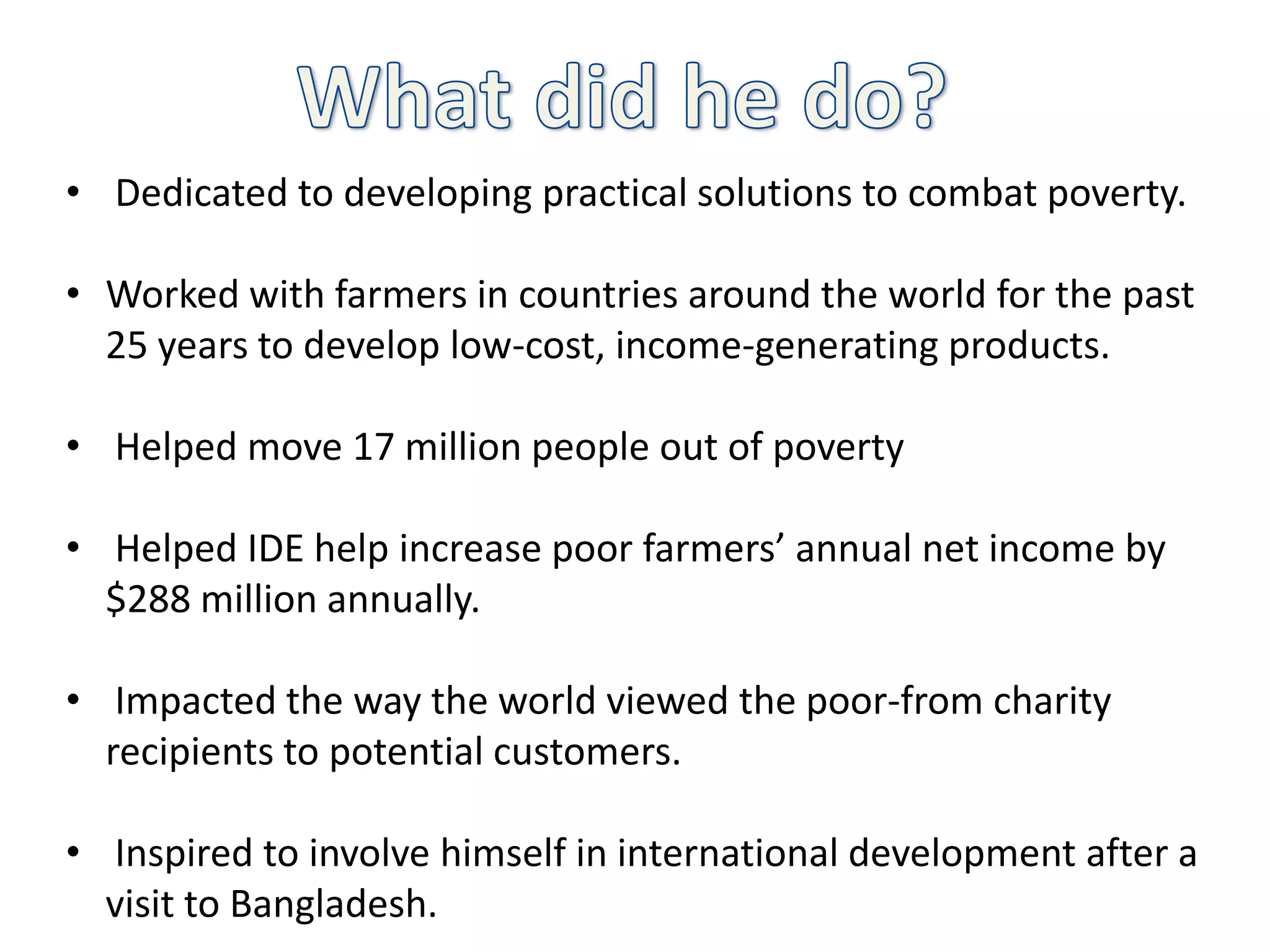 Combating Poverty | PPTX | Non-Profit Organizations | Industries