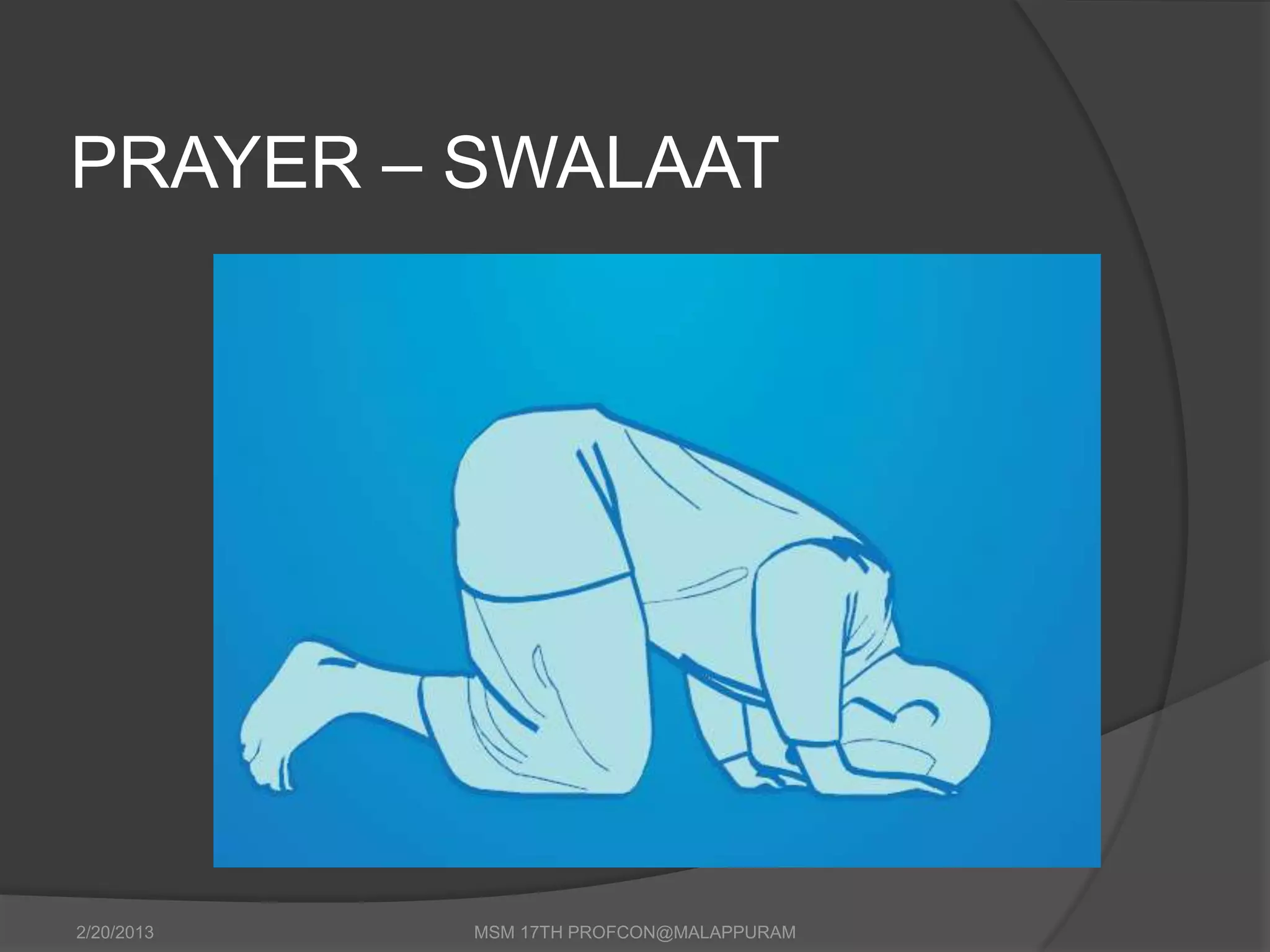 Swalath-prayer in islam | PPTX