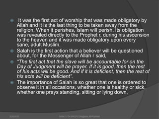 Swalath-prayer in islam | PPT