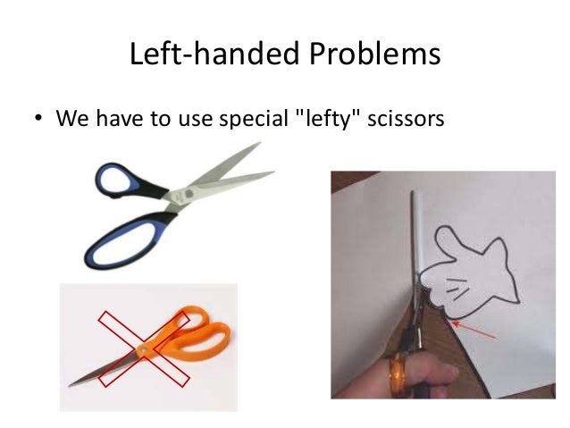 The Struggles Of Being Left Handed