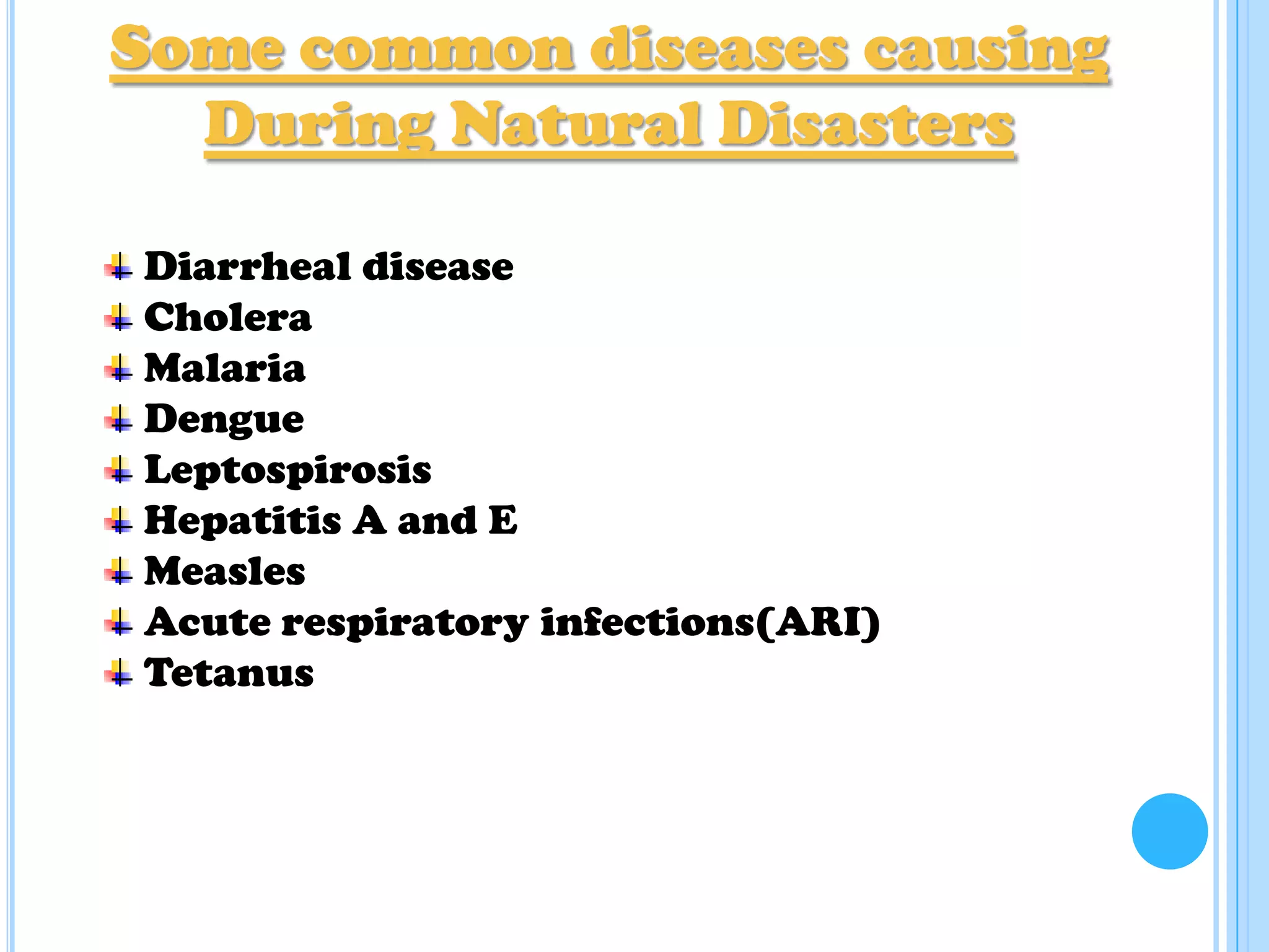 Disaster Management and Health | PPTX