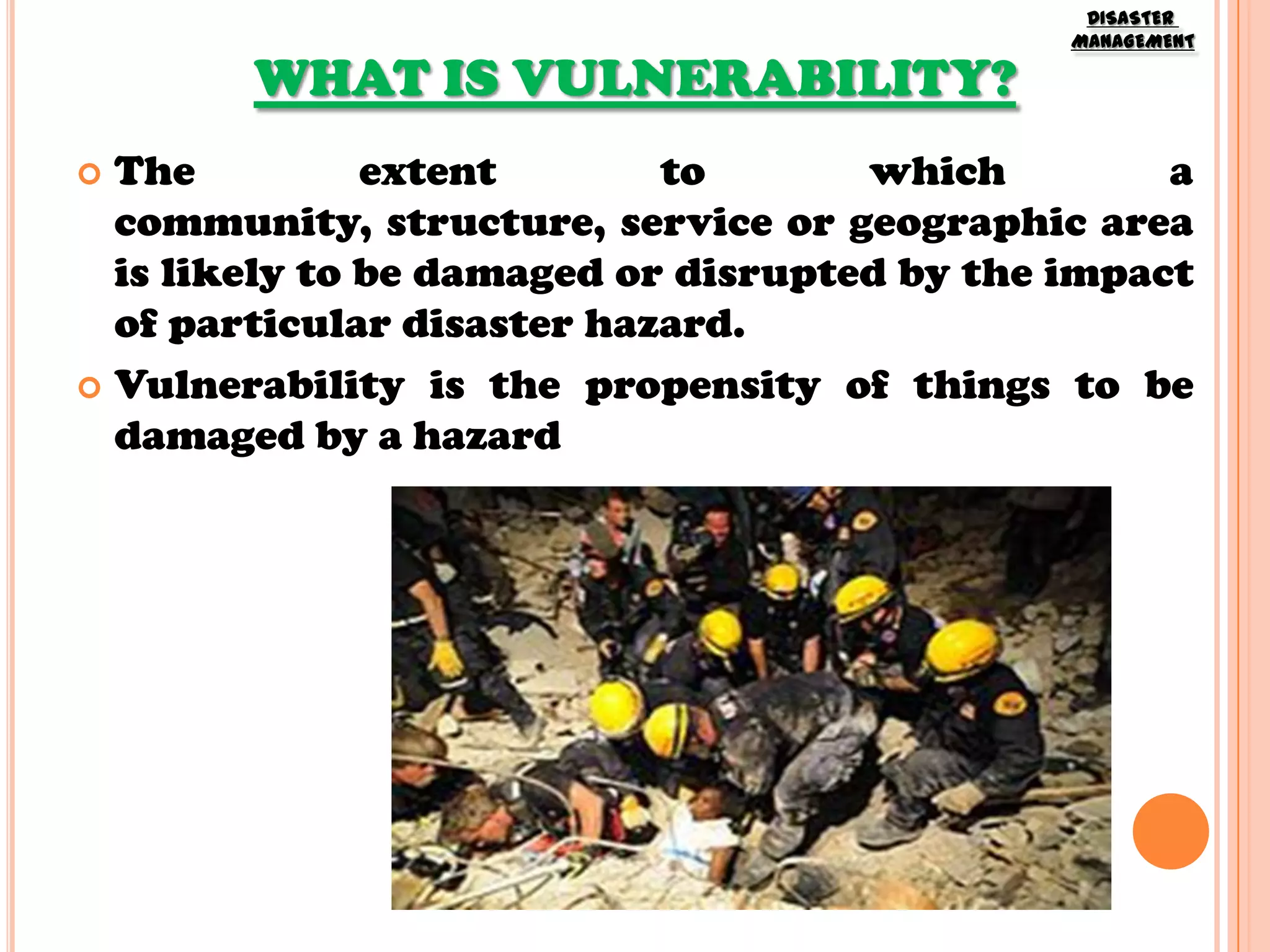 Disaster Management and Health | PPTX