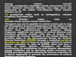 Disaster Management and Health | PPTX