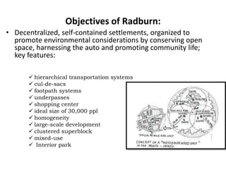 charles correa's contribution and Radburn | PPTX