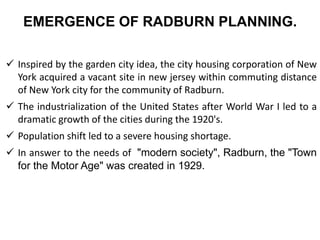 charles correa's contribution and Radburn | PPTX