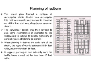 charles correa's contribution and Radburn | PPTX