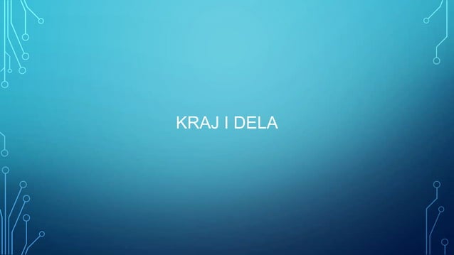 Informatika i računarstvo | PPT