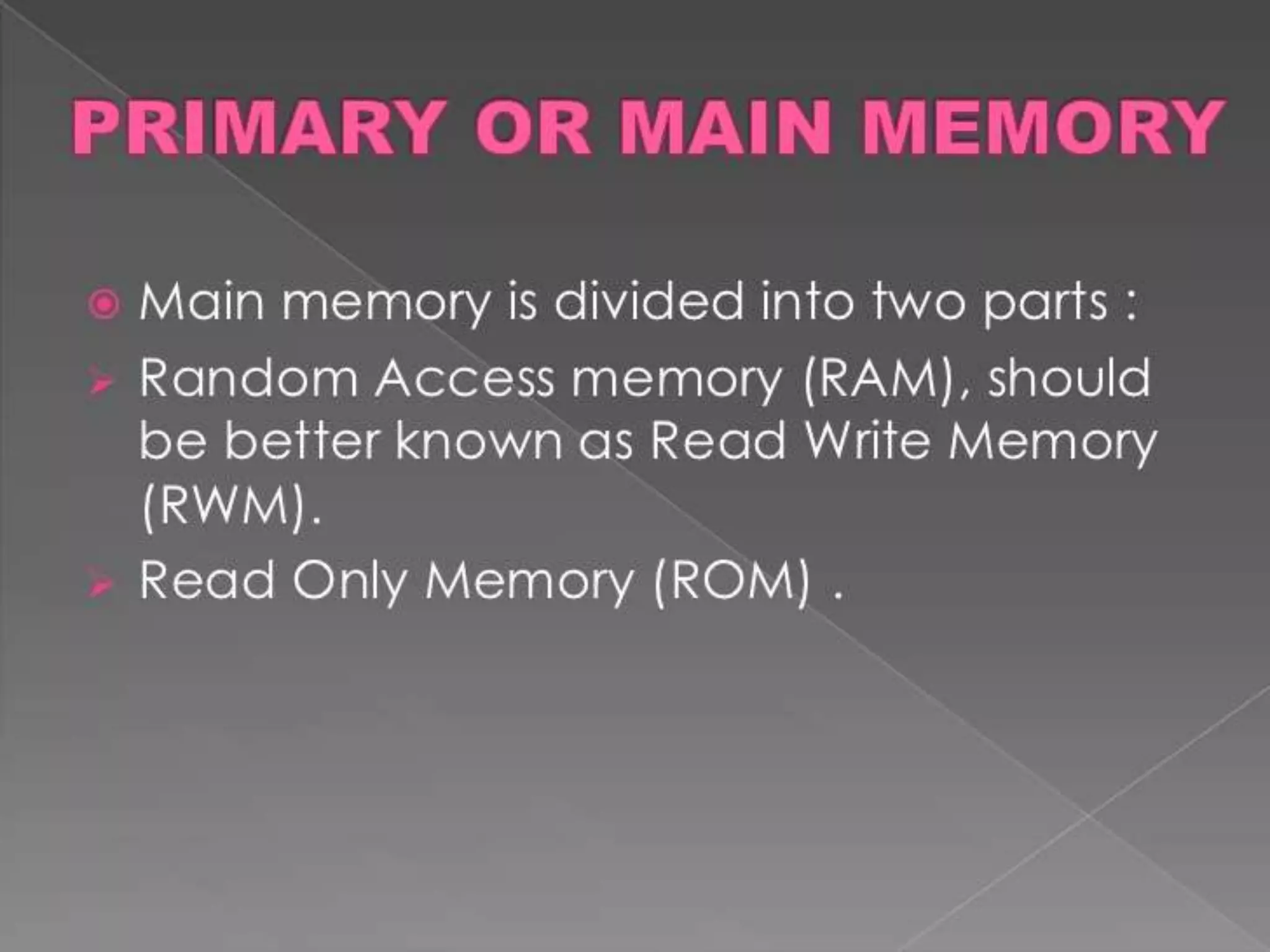 Memory Devices | PPT