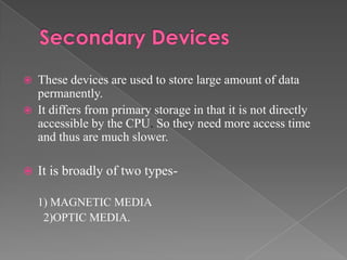 Memory Devices | PPT