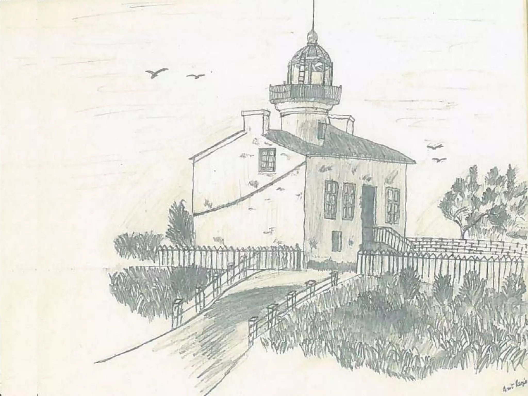 The Turret House [Hand Sketch] | PPT