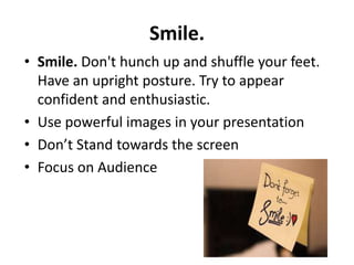 TIPS ON MAKING PRESENTATIONS by Anil Kumar | PPTX