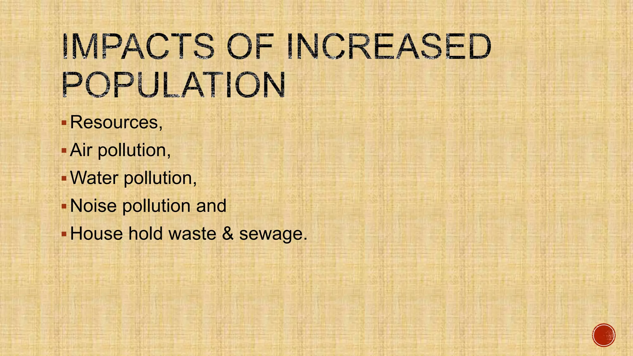 Population & Pollution | PPT