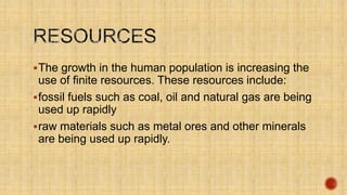 Population & Pollution | PPTX