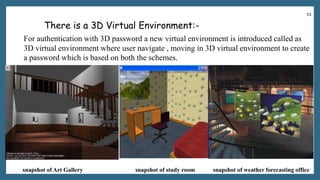 3D Password | PPTX | 3-D Graphics | Computer Software and Applications