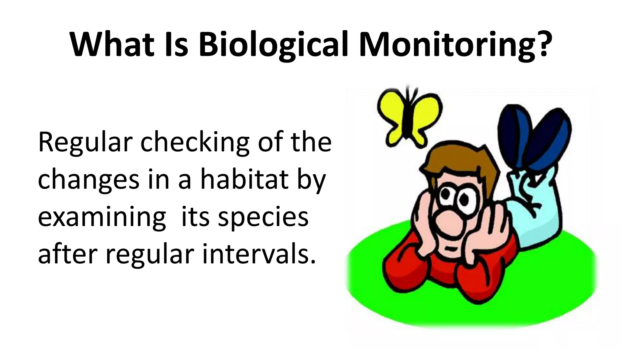 Biological Monitoring of Lawrence Garden | PPT
