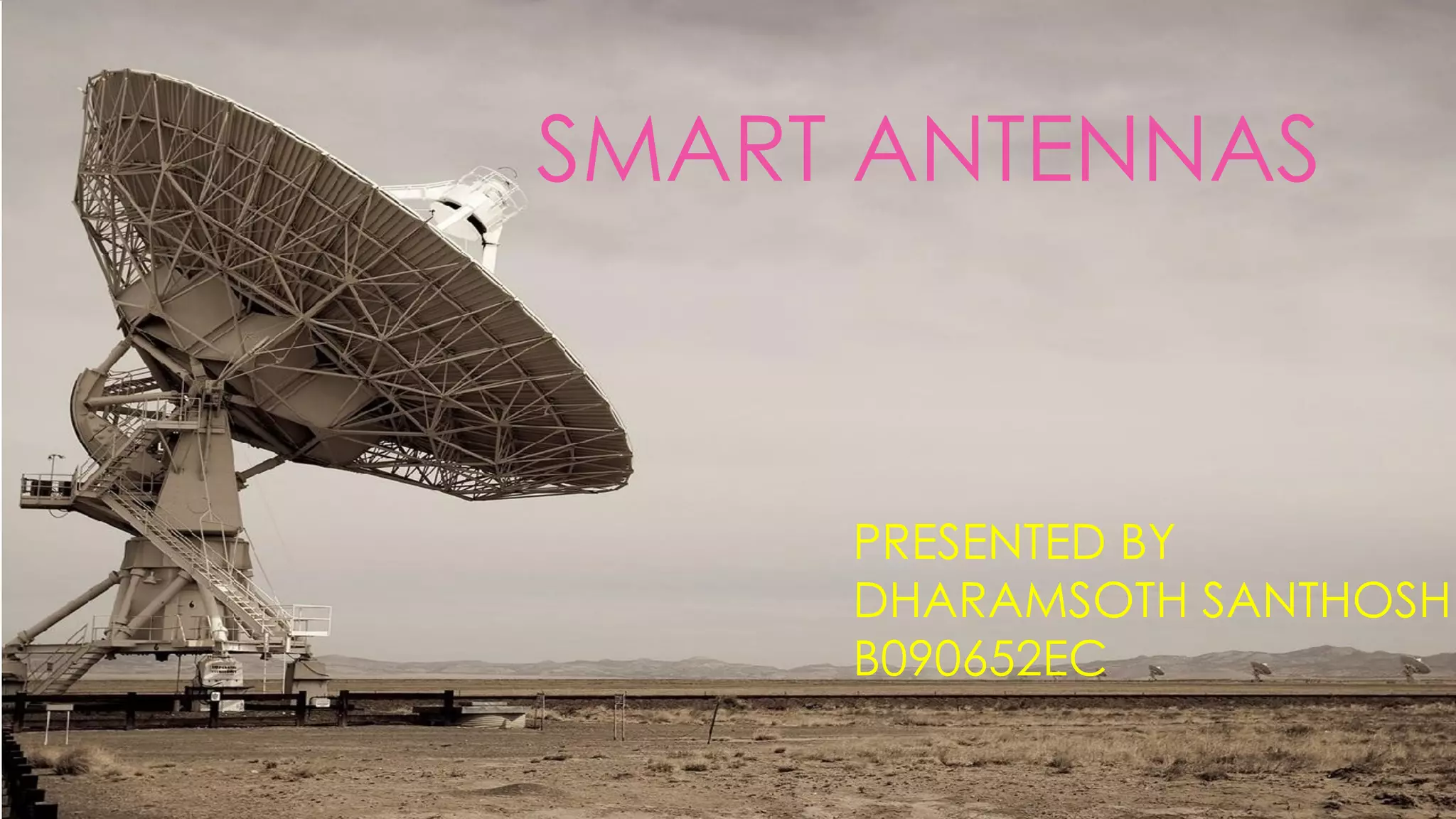 smart antennas ppt | PDF