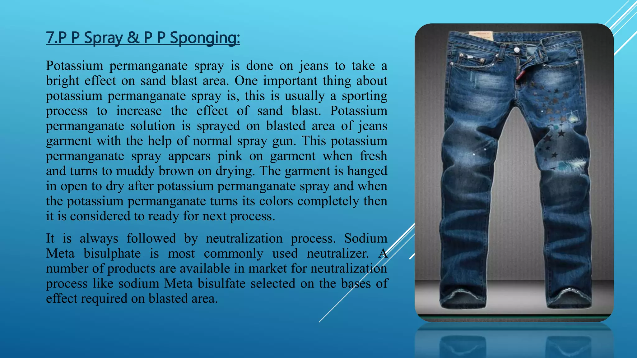 Dry Finishing/Washing on Denim | PPT