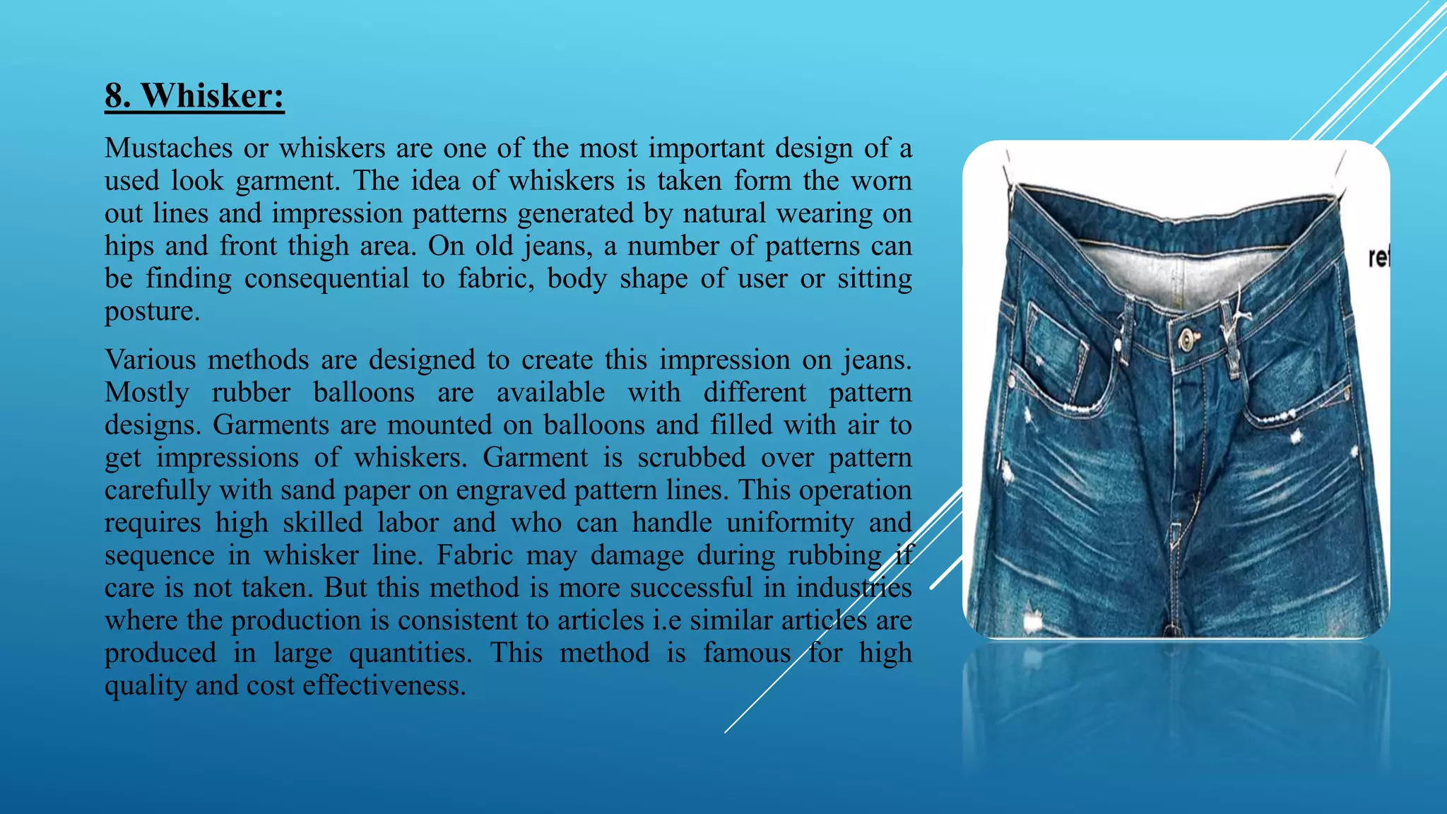 Dry Finishing/Washing on Denim | PPT