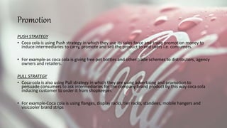 Coca-Cola Distribution strategy | PPTX