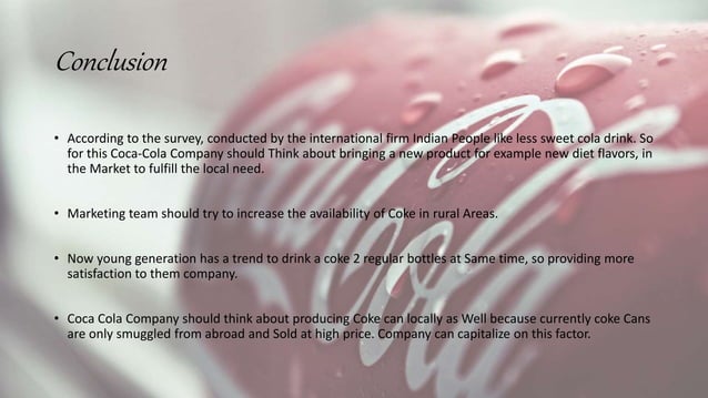 Coca-Cola Distribution strategy | PPT