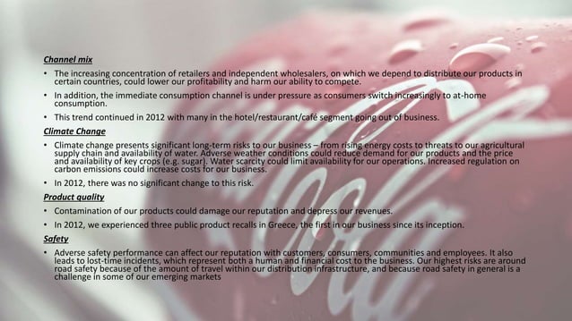 Coca-Cola Distribution strategy | PPT