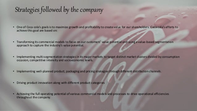 Coca-Cola Distribution strategy