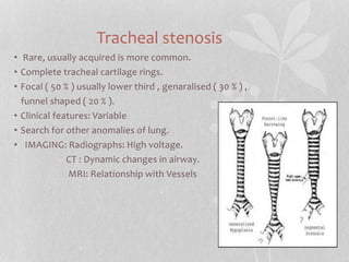 congenital lung disorders : radiology | PPTX