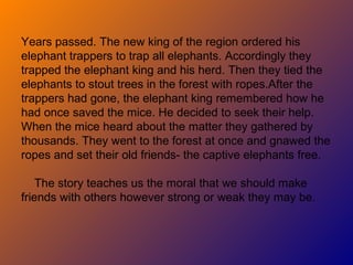 The Mice And Elephant | PPT
