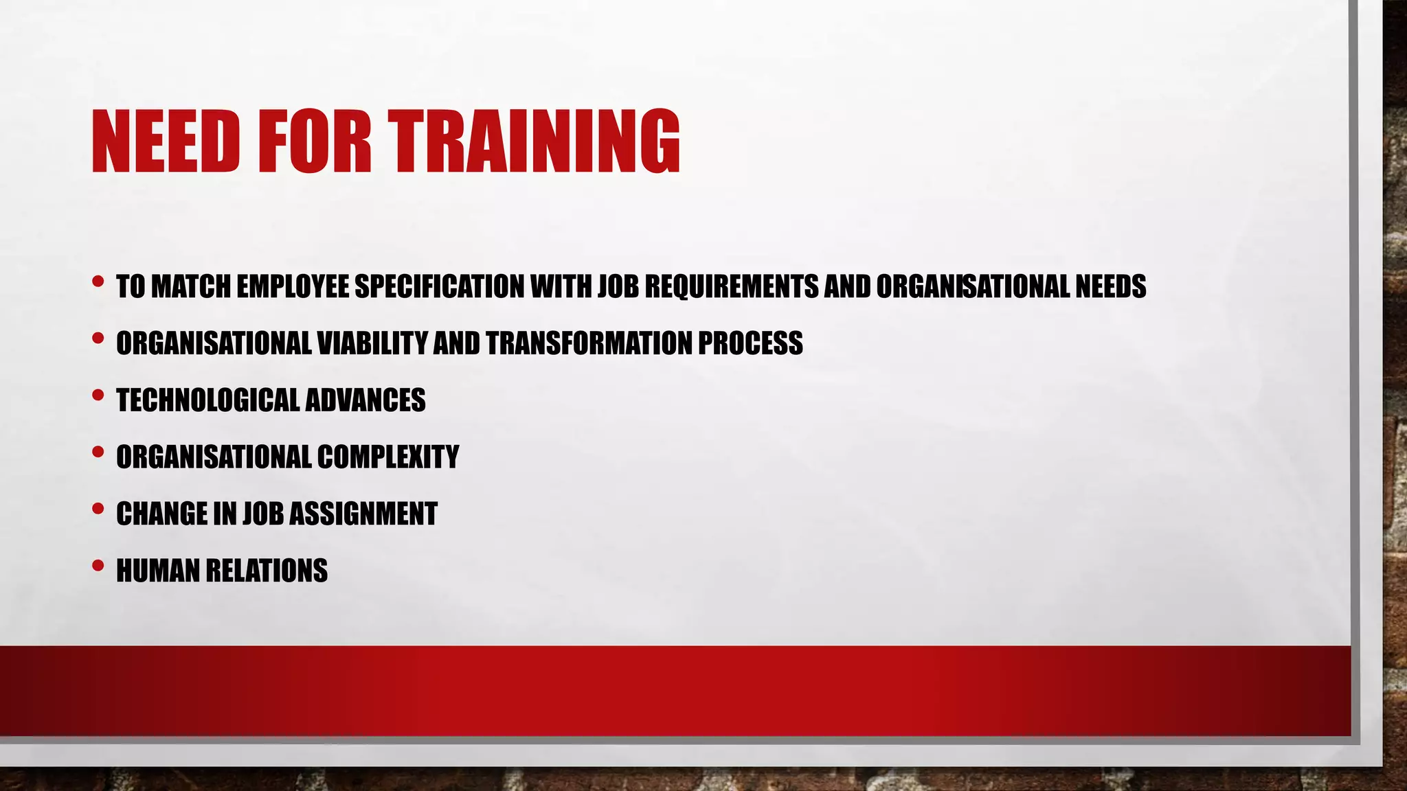 Introduction to Training | PPTX