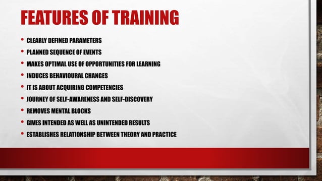 Introduction to Training | PPTX