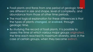 Objectives of paleobotany | PPTX