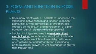 Objectives of paleobotany | PPTX